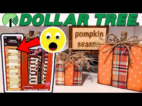 Easy Fall DIY With Dollar Tree Jumbo Blocks That Anyone Can Make!