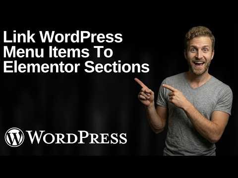 How To Link WordPress Menu Items To Elementor Sections (2026 Easy Guide)