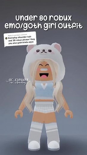 Reply to @axeniqq 80 robux emo/goth outfit idea #ac_cloudxs #foryoupage #robloxoutfitidea #roblox #fypp #xyzbca