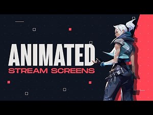 [FREE PRESETS] How to Create Animated VALORANT Screens for Streaming! (in After Effects)