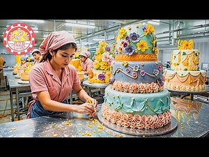 Cakes Factory Secrets You Never Knew | How Millions of Cakes Are Made in a Factory