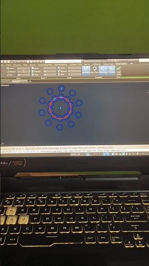 polar array in autocad | how to use polar array in autocad #array #autocad #polararray #polar
