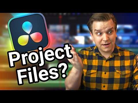 DaVinci Resolve Doesn't Have Project Files. Right?