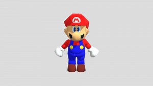 mario 64 - Download Free 3D model by ⭐BLINKY OFC 2⭐ (@sousapablo6995)