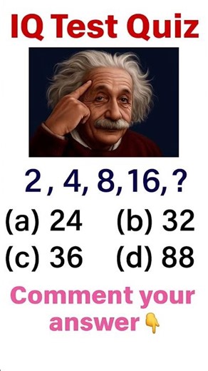 99% FAIL This Simple IQ Test! 🧠 Can You Spot the Pattern? 🤯 #IQTest #BrainChallenge