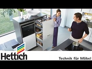 Beautiful and intelligent kitchens with InnoTech drawers and Sensys hinges from Hettich