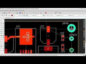 Layout Part 2 Completing layout and Design rule checking using EAGLE software #PCB #electronics