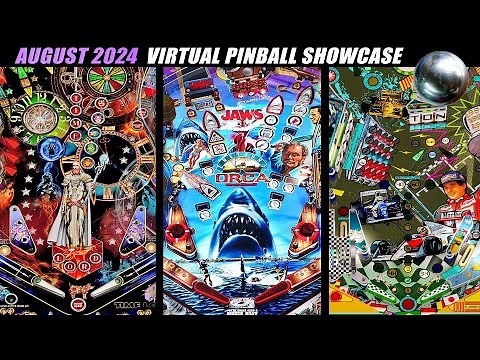 August 2024 - Top Virtual Pinball Releases