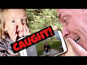 He BROKE in again! We caught him on CAMERA this time!