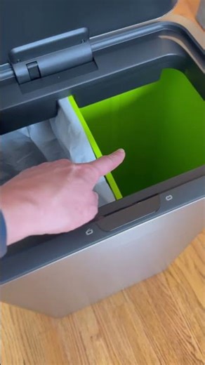 EKO Nova Touchless Dual Bin: 16 Gal Trash + Recycling