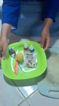 EKSPERIMEN REAKSI ASAM-BASA LEMON VOLCANO