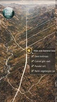 8 Dakikada Uydudan Altın İçeren Noktaları Okumayı Öğren #doğa #keşif #derealtını #macera #gpogle