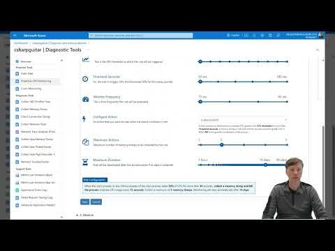 Capture an Azure App Service Windows InProcess High CPU memory dump