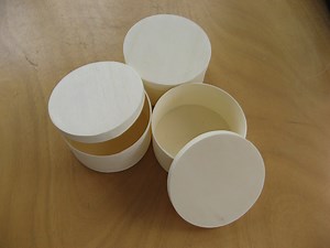 [Hot Item] Wholesale Wood Round Box Veneer Wood Cheese Cake Boxes