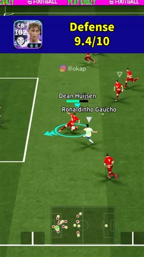 おかP/okaP on Instagram: "【Player Review】Dean Huijsen Show Time New Year's Gift music:魔王魂,MusicMaterial voice:音読さん #efootball #efootballmobile #efootball2026 #pes #pesmobile pes2026 ウイニングイレブン ウイイレ ウイイレアプリ football soccer フットボール サッカー game ゲーム konami pvp playerreview"