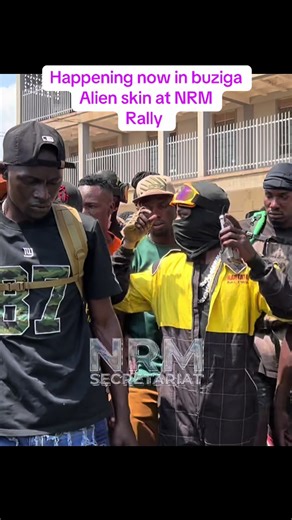 Alien skin live in buziga at NRM rally @AlienSkin ug @BebeCooLOfficial @Galaxy TV Jikonkone @BBC News Mundo @eddykenzo #sematimbamaddox #rubaga #washington256updates #madox