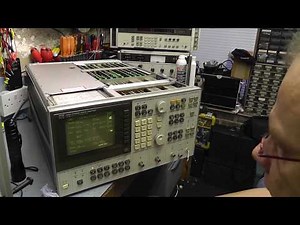 Hp 3562a Dynamic signal analyser Pt1. First look.