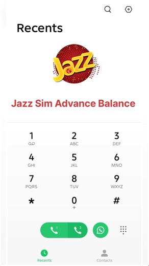 Jazz sim advance balance code 😉 #viral