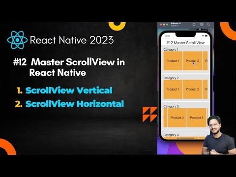 #12 Master ScrollView Just in React Native #reactnative #scroll #javascript