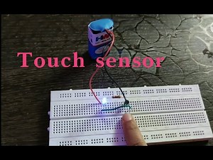 How to make Touch sensor| Tactile sensor| Electrical mini project | Touch sensor | Touch switch|