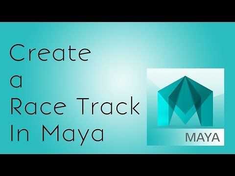 Create a Race Track in Maya for Gaming - Maya Gaming Tutorials