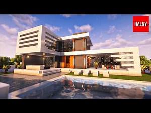Minecraft realistic modern house