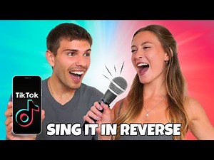 Reverse Singing Challenge *TIKTOK TREND*