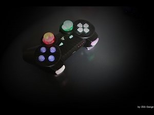 Custom Ps3 Controller "carbon rainbow" by CKS-Design [FULL HD]
