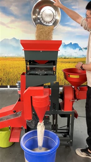 separating broken rice by 3 layers screens,whole rice ,half broken rice and broken rice come out from three different outlets.#dawnagro #machinery #farmer #ricemill | Dawn Agro Machinery