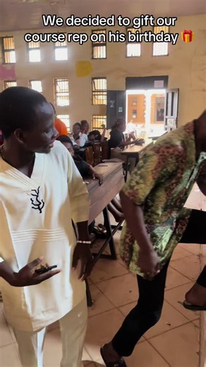 Birthday Surprise for Course Rep at University of Benin