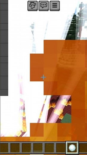 This Snowball Destroys Everything 💥❄️ #minecraft #shorts #short