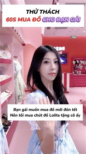 The challenge: Buying gifts for my girlfriend to take home for Tet (Lunar New Year) #beauty #fash...