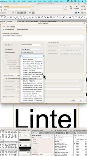 Data Tag Functions #jonathanpickup #vectorworks