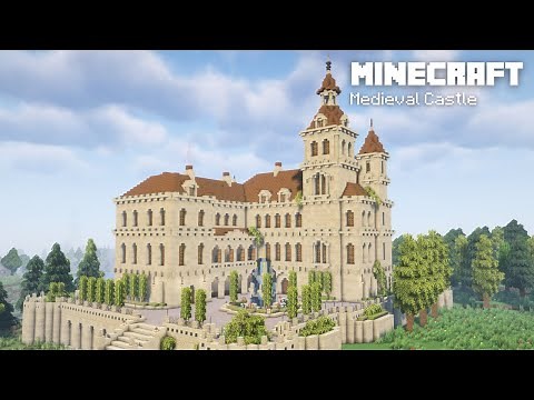 Minecraft: How to build a Medieval Castle | Tutorial | Part 1