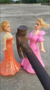 Remote control wow double barbie doll toy testing