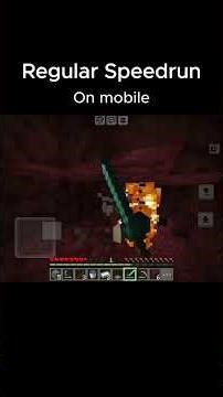 Minecraft Mobile Speedrun