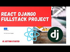 Django and React Project Tutorial Demo and Introduction.