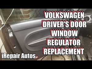 Volkswagen Beetle Driver's Window Regulator Replacement | DIY