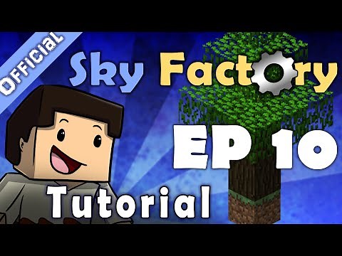 Minecraft Sky Factory Official Tutorial 10 - Make An Ink Farm