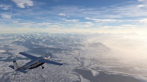 In Microsoft Flight Simulator viene aggiunta la neve in tempo reale