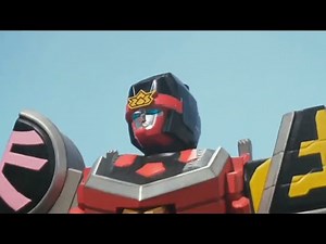 Power Rangers Samurai - There Go The Brides - Megazord Fight