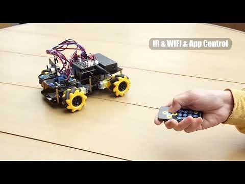 ACEBOTT ESP32 Smart Car Kit: Build and Customize with Expansion Packs