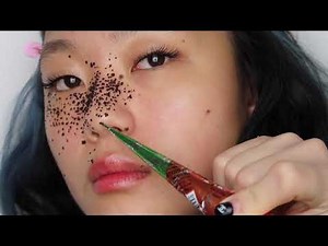 Basic Henna Tutorial for a Natural Freckles Look | uglysxegirl