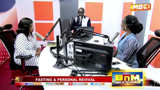 Fasting is more than abstaining from food—it is a spiritual journey of renewal, alignment, and deep personal revival. In this powerful live teaching, Pastor Jaqueline Thuku, Hosted by Mangicho Mola &Enaeli Mlinga, as they takes us through the biblical principles of fasting and how intentional fasting leads to spiritual awakening, restored passion, and renewed intimacy with God. Broadcast LIVE on MBCI TV and MBCI Radio, this session speaks to believers seeking spiritual clarity, breakthrough, and
