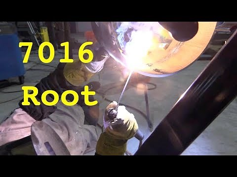 Pipe Welding 7016 Root Technique