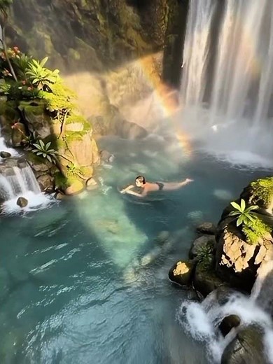 INSANE Giant Waterfall Diorama | Looks Like Real Nature