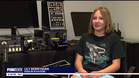 Aviation classes for kids held at Falcon Field