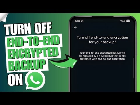 🎯 How to Turn Off End to End Encrypted Backup on WhatsApp | 🔒 Backup Security Settings Guide