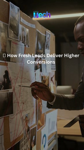 🚨 𝐂𝐚𝐬𝐞 𝐟𝐨𝐫 𝐅𝐫𝐞𝐬𝐡 𝐋𝐞𝐚𝐝𝐬: 𝐖𝐡𝐲 𝐎𝐥𝐝 𝐋𝐢𝐬𝐭𝐬 𝐇𝐮𝐫𝐭 𝐘𝐨𝐮𝐫 𝐑𝐎𝐈 🚨 If you’re still calling or messaging from old databases, we need to talk. We’ve seen it again and again—𝐨𝐮𝐭𝐝𝐚𝐭𝐞𝐝 𝐥𝐞𝐚𝐝𝐬 𝐪𝐮𝐢𝐞𝐭𝐥𝐲 𝐝𝐫𝐚𝐢𝐧 𝐑𝐎𝐈 while teams wonder why response rates keep dropping 📉 Here’s the reality 👇 Old lead lists often mean disconnected numbers, inactive decision-makers, and zero intent. You spend more time dialing, emailing, and following up—but close less. 