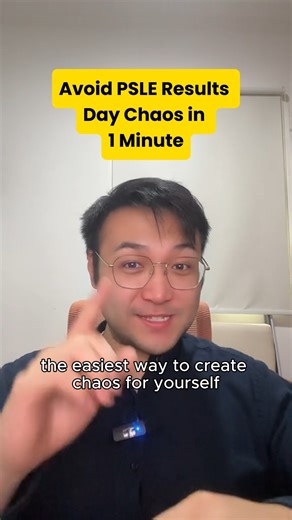 Avoid PSLE Results Day chaos in 1 minute. 😮‍💨 Most parents wait for the PSLE score then start scrambling to choose schools – that’s why results day feels so stressful. A better way? Sit down with your child before results are out and map out Plan A, B and C for different score ranges (e.g. 6–10, 11–16, 17–20 ). For each band, shortlist schools using MOE SchoolFinder, check last year’s PSLE score ranges, and make sure you have a mix of aspirational, realistic and safer options. So when results 